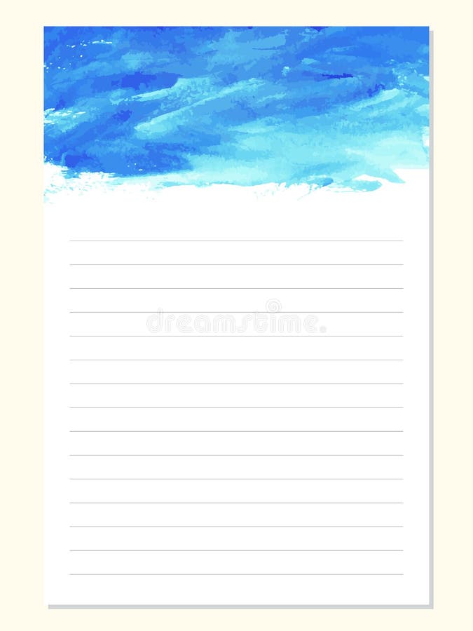Notes, To Do List, daily Planner Vector Template Stock Vector ...