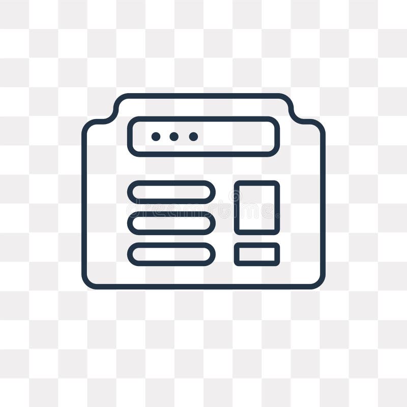 Linear Notes Transparency Concept Stock Illustrations – 60 Linear Notes ...