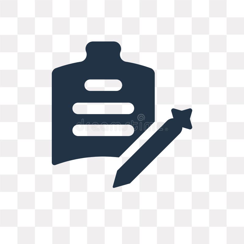 Notes Vector Icon Isolated on Transparent Background, Notes Tra Stock ...