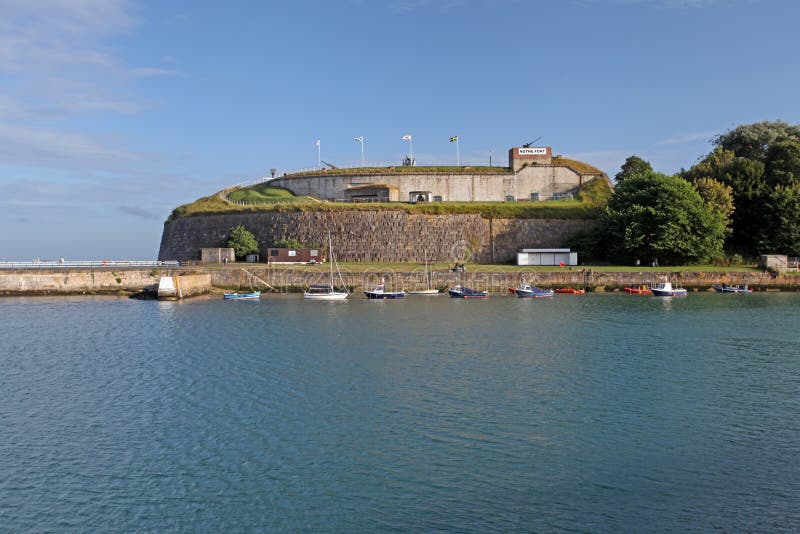 Nothe Fort stock image. Image of weymouth, clouds, ngland - 32696647