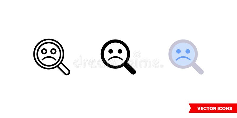 No Found Symbol and Unsuccessful Search for Vecotr Stock Vector ...