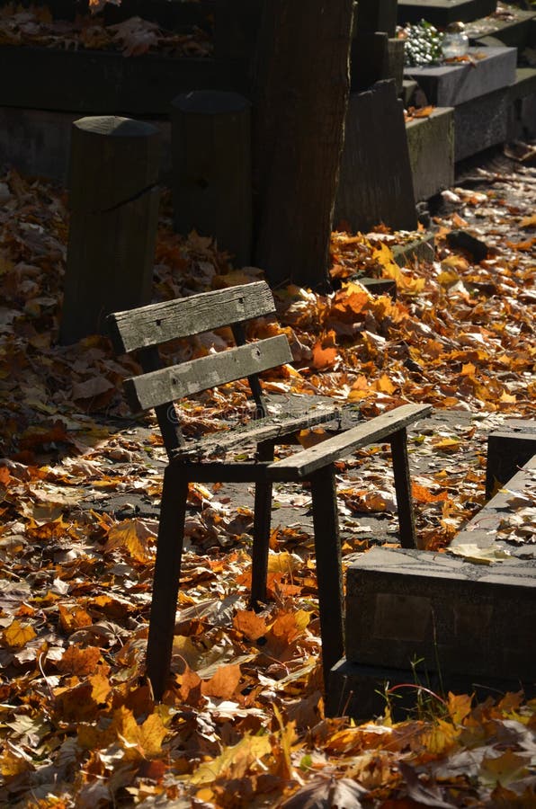 Nothing More Sad Than an Empty Chair Stock Photo - Image of path ...