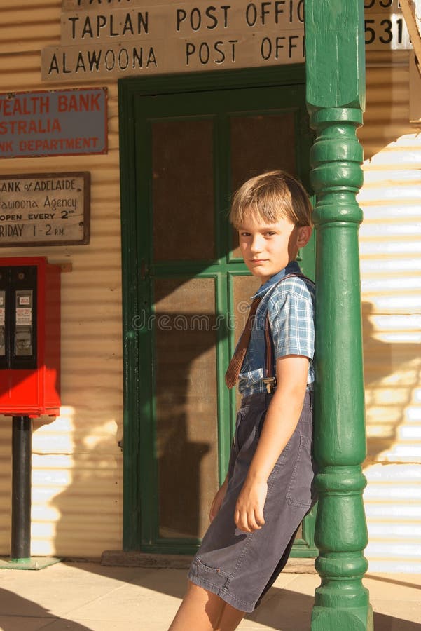 Nothing to do bored boy stock image. Image of shop, fashioned - 3637529