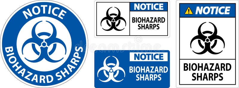 Needle Sharps Container Stock Illustrations – 41 Needle Sharps ...