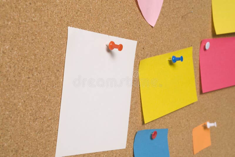 Notice board stock photo. Image of board, hang, drawing - 15108006