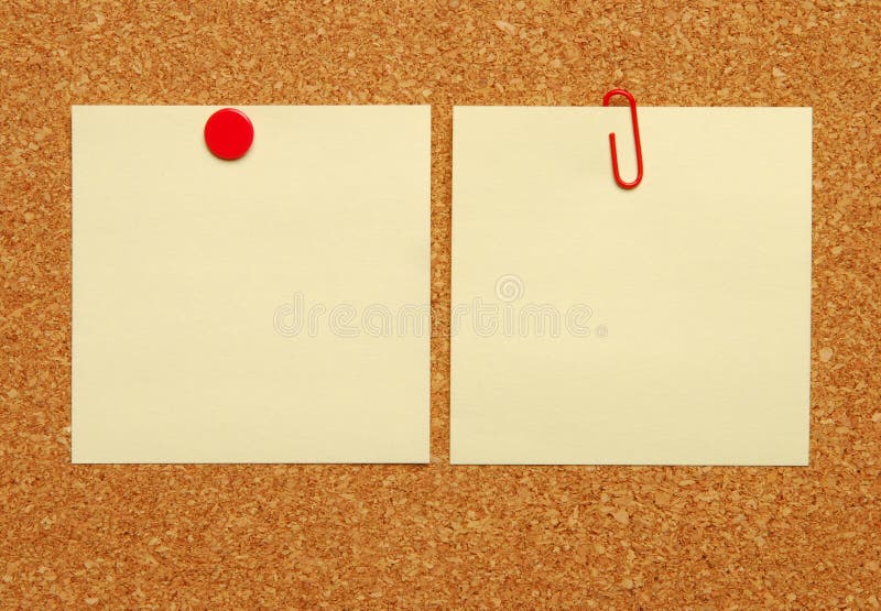 Notice board stock image. Image of notice, yellow, notes - 6814617