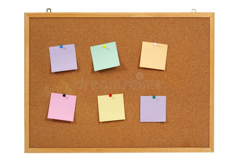 Notice board stock image. Image of pieces, background - 7656797