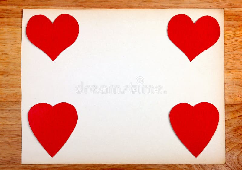 Notice Board with Heart Shape Stock Image - Image of board, paper: 45865761