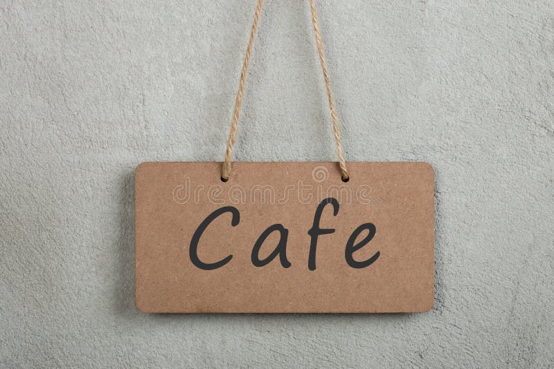 Notice Board, Signboard, Blackboard, Chalkboard with Text Cafe Stock ...