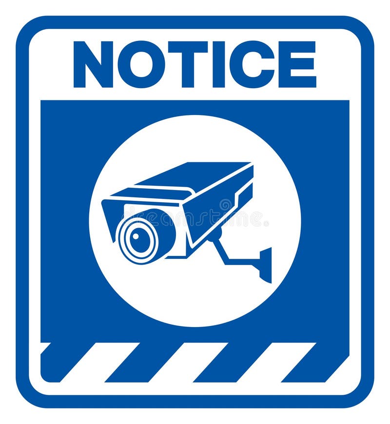 CCTV Security Camera Symbol Sign, Vector Illustration, Isolate on White ...