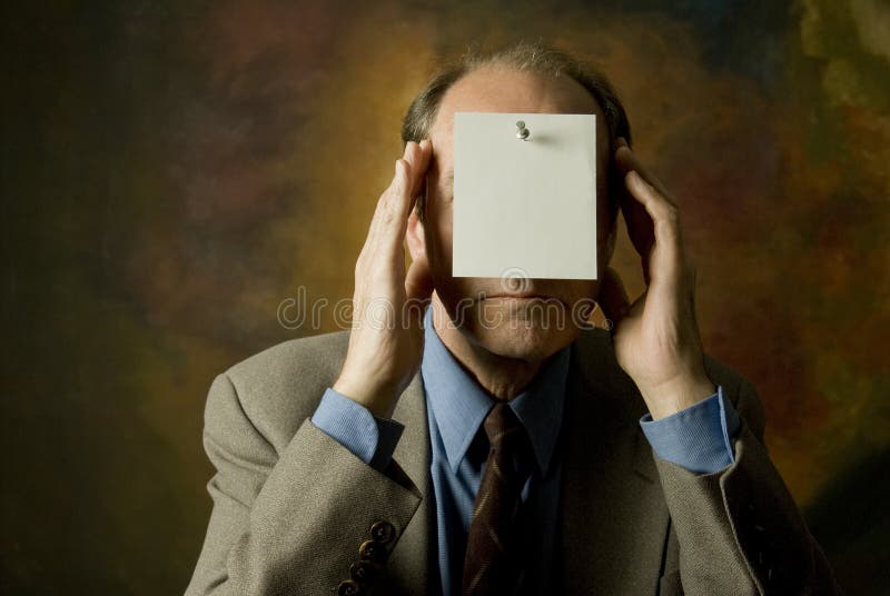 Notice covering face_1 stock image. Image of communication - 13863371