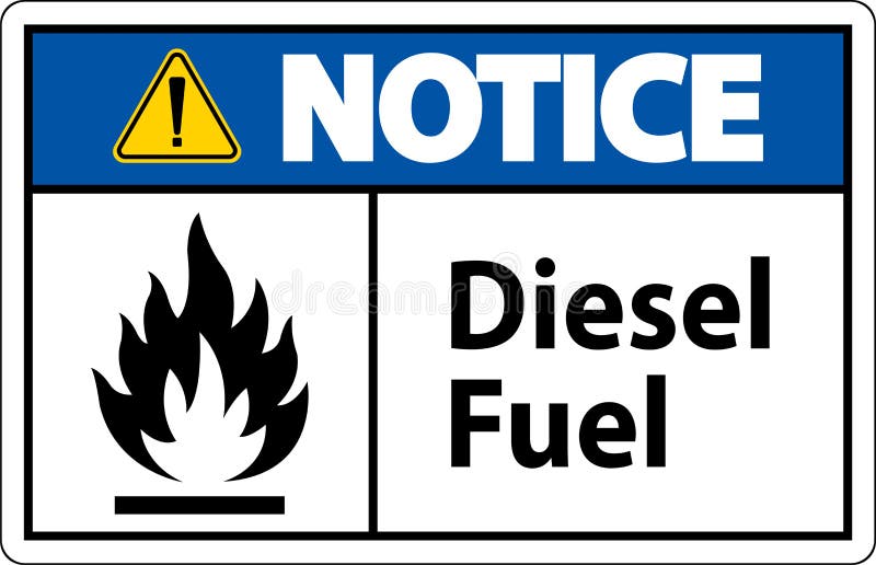 Diesel Tank Safety Sign Stock Illustrations – 1,079 Diesel Tank Safety ...
