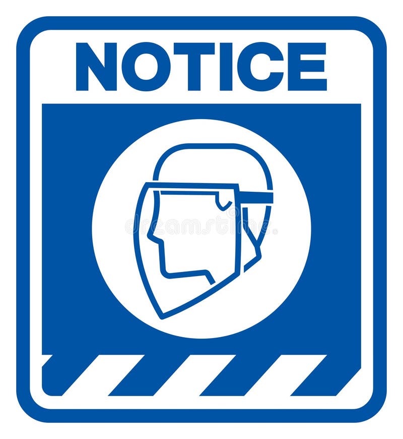 PPE. Required Symbol Sign ,Vector Illustration, Isolate on White ...