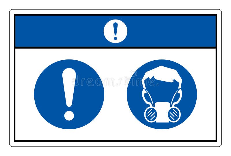 Half Face Respirator Stock Illustrations – 135 Half Face Respirator ...