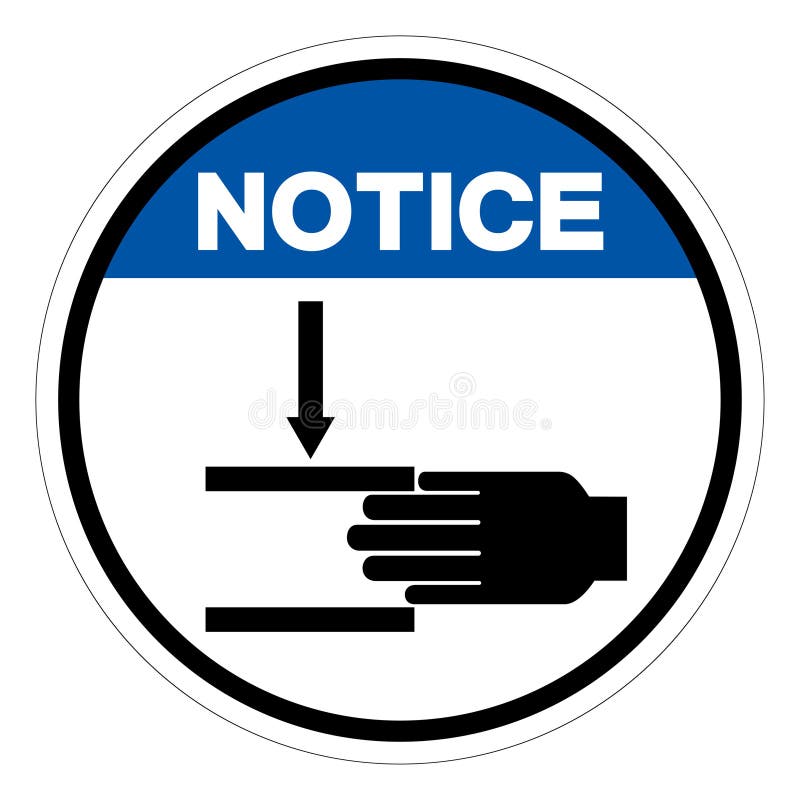 Notice Hand Wash only Symbol Sign, Vector Illustration, Isolated on ...