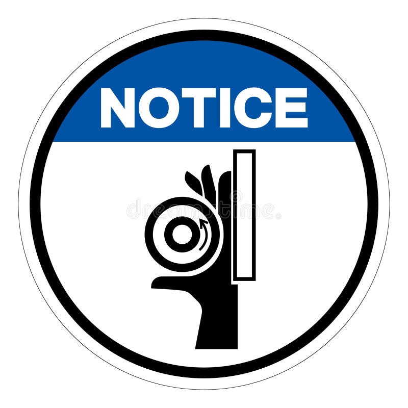 Notice Hand Crush Roller Stock Illustrations – 484 Notice Hand Crush ...