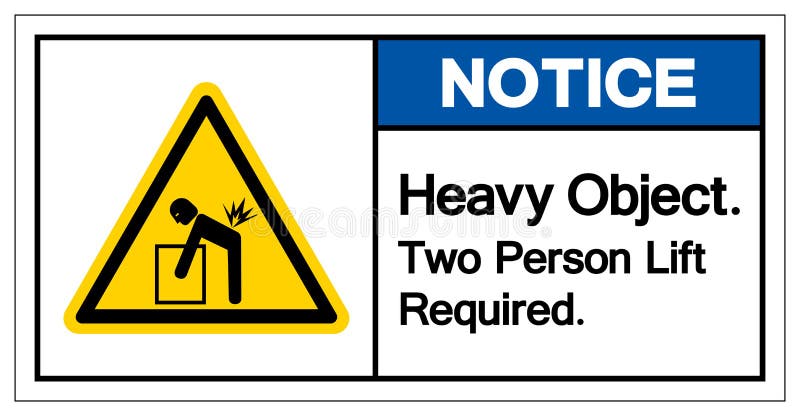 Notice PPE Required Symbol Sign, Vector Illustration, Isolated on White ...