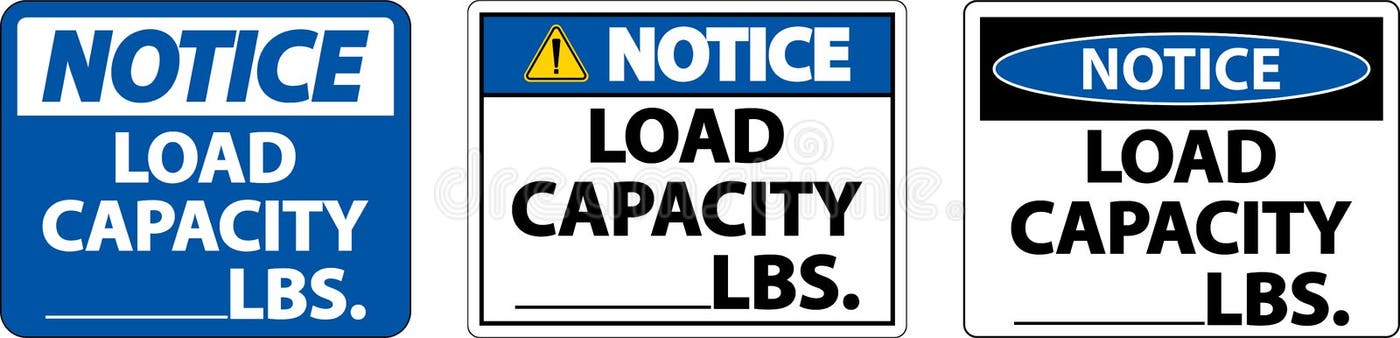 Maximum Load Capacity Stock Illustrations – 216 Maximum Load Capacity ...