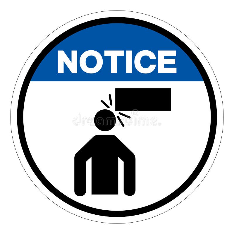 Notice Low ClearanceDo Not Remove Guard Symbol Sign, Vector ...