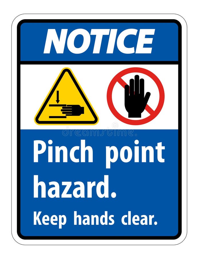 Pinch Hazard Stock Illustrations – 2,561 Pinch Hazard Stock ...
