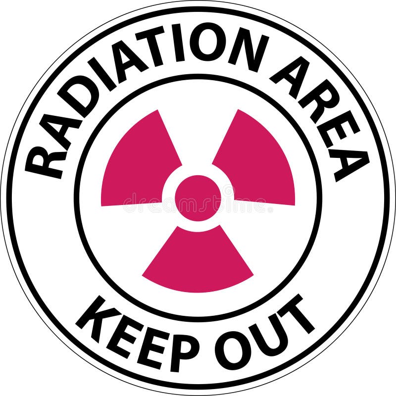 Radiation Notice Sign Caution Radiation Area, Radioactive Materials ...