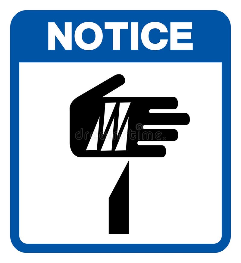 Notice Sharp Point Symbol Sign, Vector Illustration, Isolate on White ...