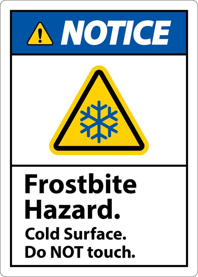 Frostbite Hazard Stock Illustrations – 78 Frostbite Hazard Stock ...
