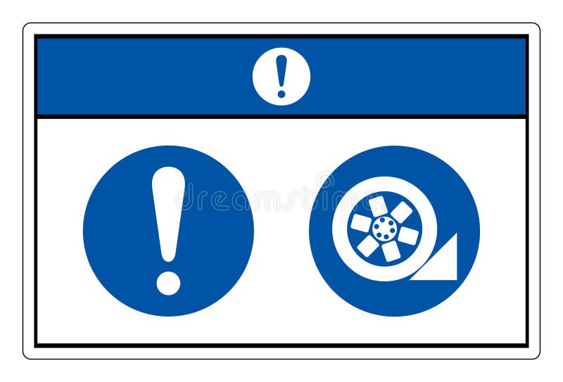 Notice Use Stopper Symbol Sign, Vector Illustration, Isolate on White ...