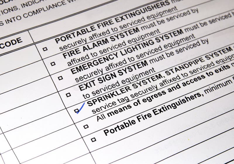 Notice of Violation for Sprinkler System Failure Issued by Fire ...
