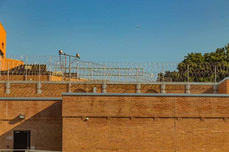 Noticeable Security at Lancaster County Prison Editorial Stock Image ...