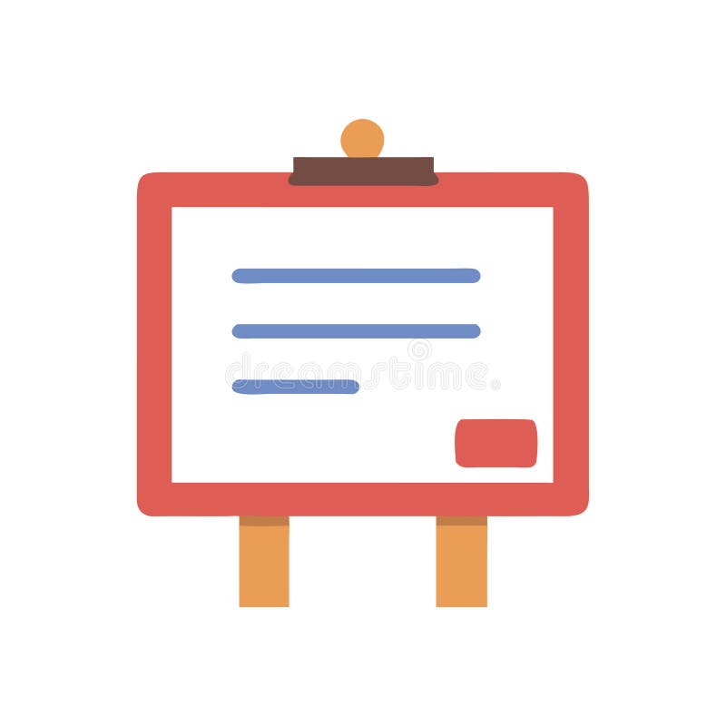 Noticeboard Icon for Announcements Stock Vector - Illustration of news ...