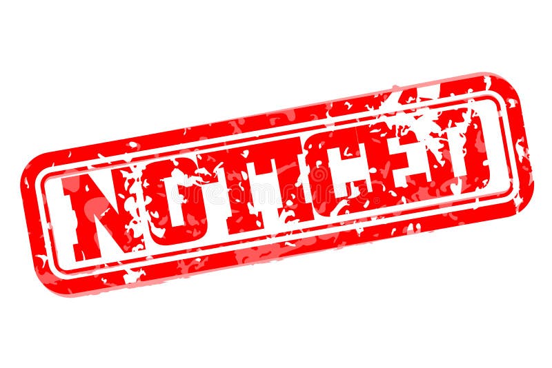 Noticed rubber stamp stock vector. Illustration of grunge - 83716514