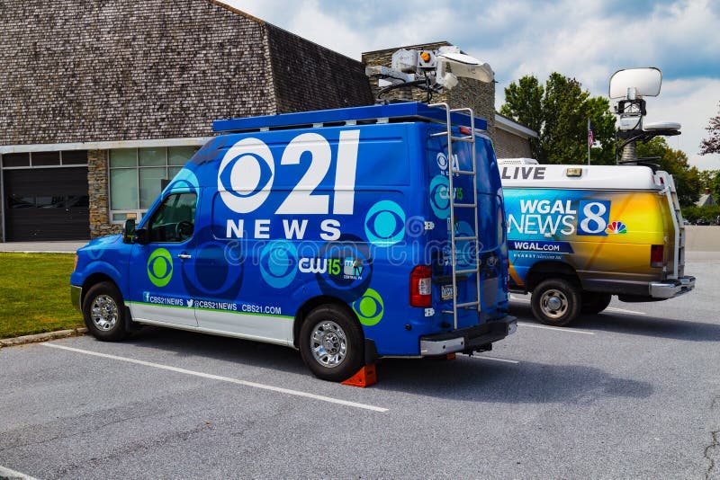 Noticias Van de WHP TV 21 imagen de archivo editorial. Imagen de carro ...