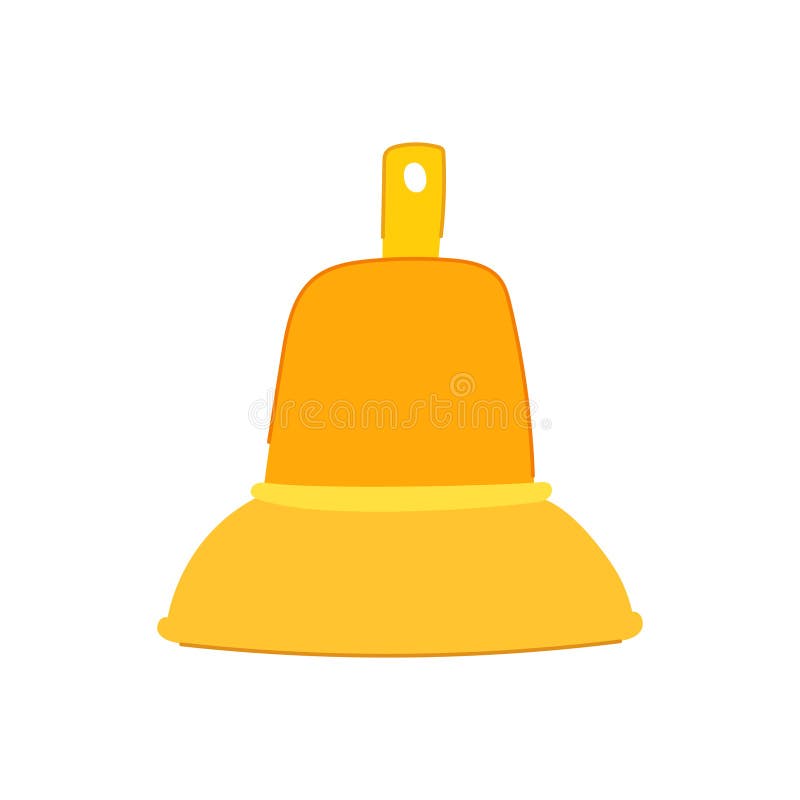 Sound Bell Cartoon Vector Illustration Stock Vector - Illustration of ...