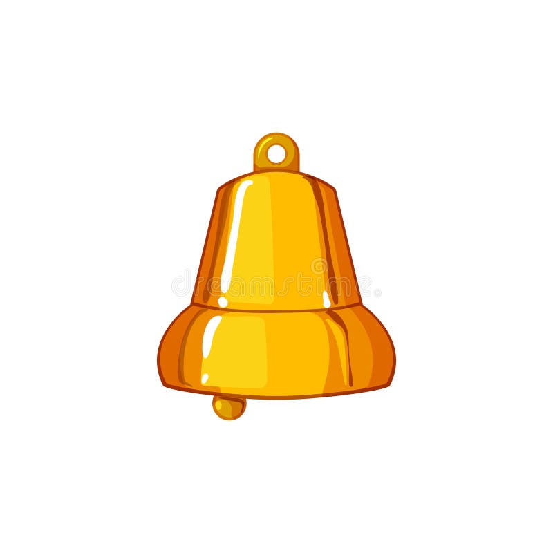 Notification Bell Cartoon Vector Illustration Stock Vector ...