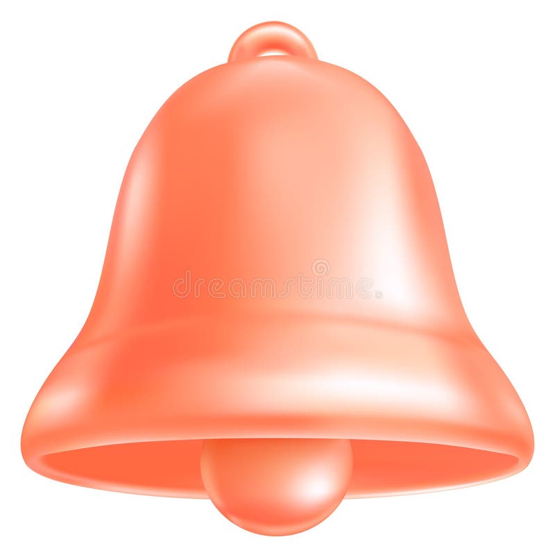 Notification Bell 3d Icon. Message Alert Symbol Stock Vector ...