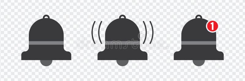 "Notification Bell Vector Icon Set - Elevate Alerts with Alarm and ...