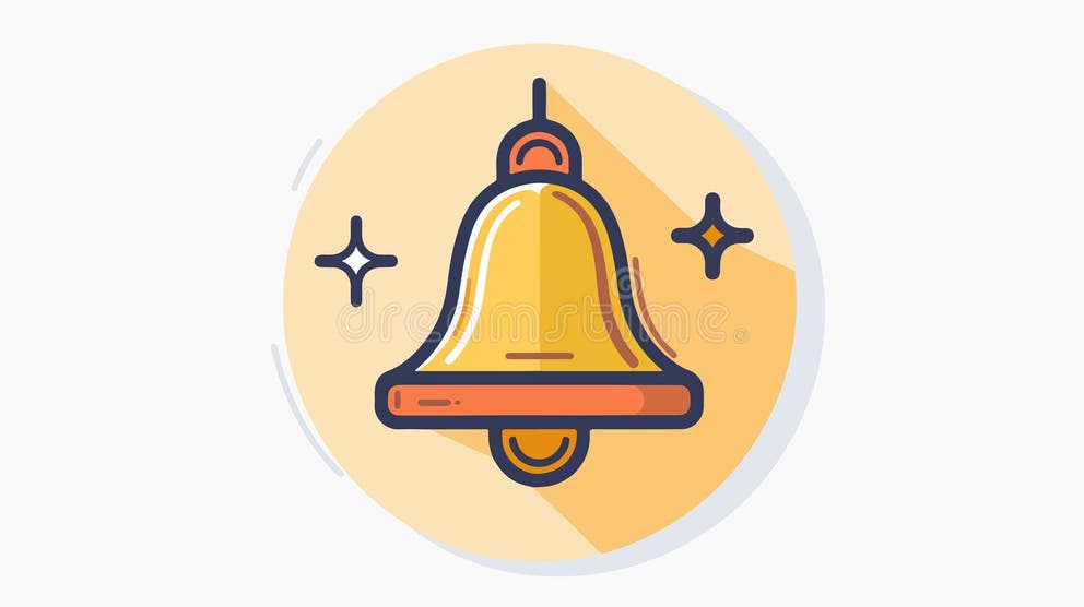 Notification Bell Icon for Modern Graphic Design Notifications Concept ...