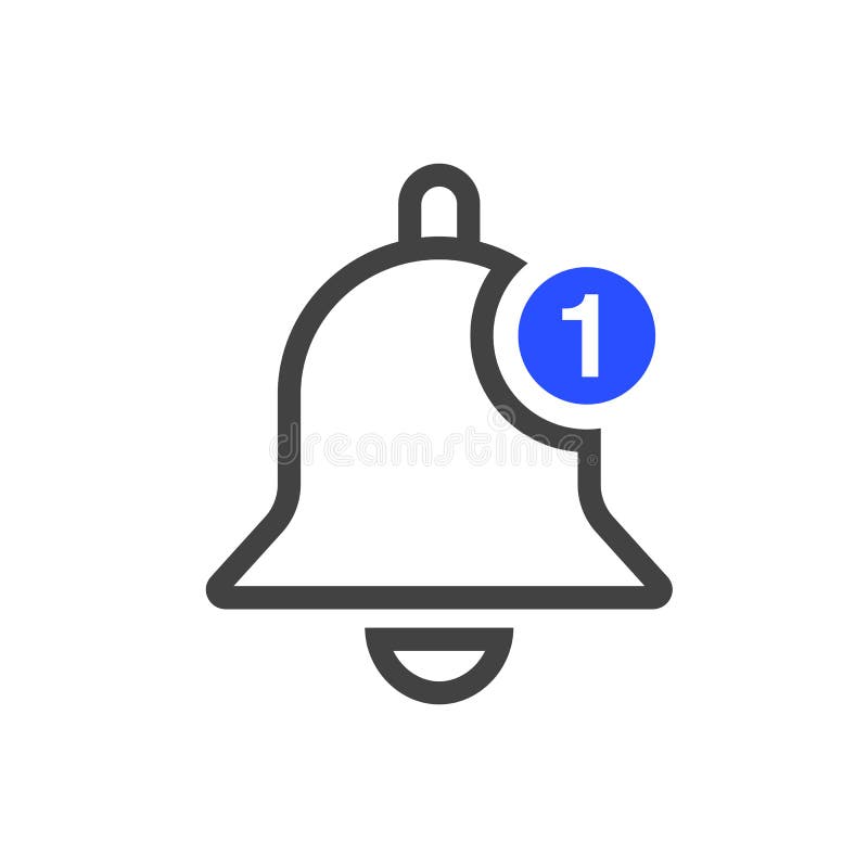 Notification-bell-icons Copy Stock Vector - Illustration of exclamation ...