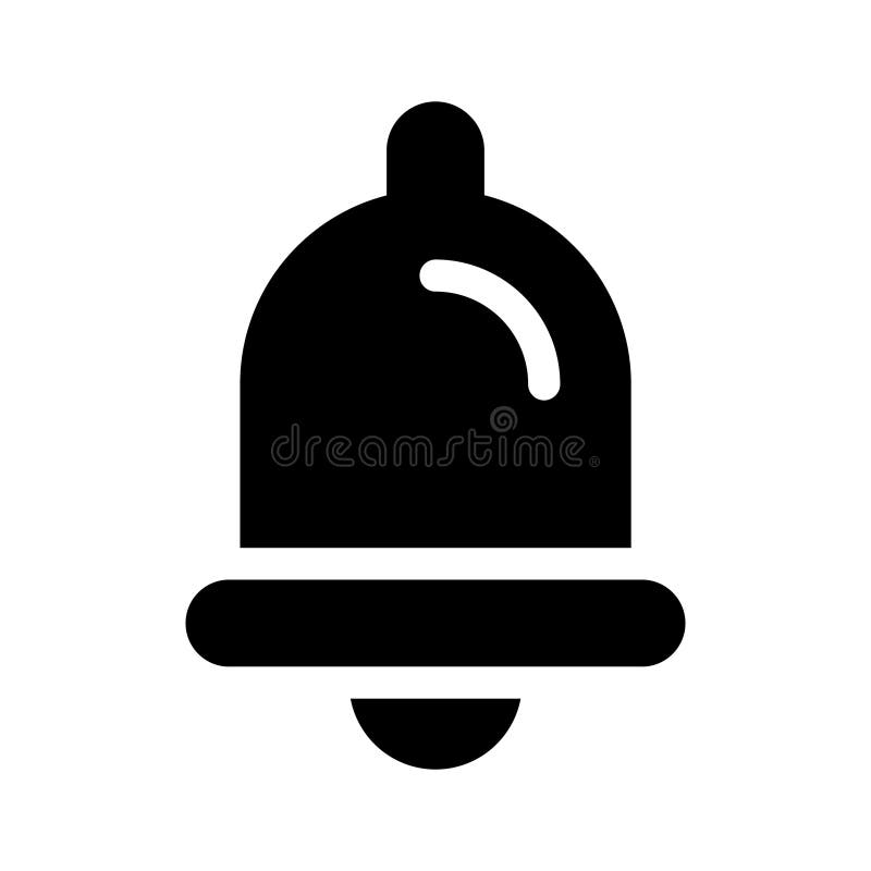 Notification Bell stock vector. Illustration of ringing - 339640440