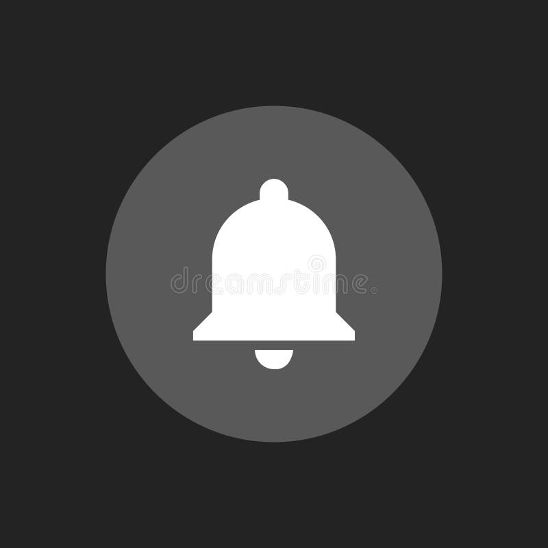 Isolated bell design stock vector. Illustration of tone - 82124256