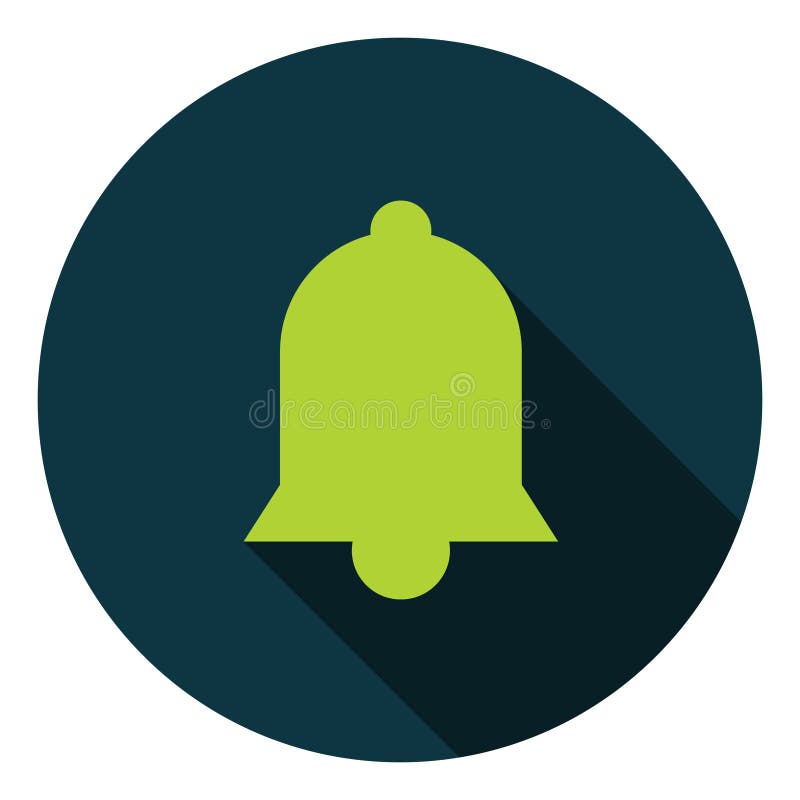 Notification Button. Vector Illustration Decorative Design Stock Vector ...