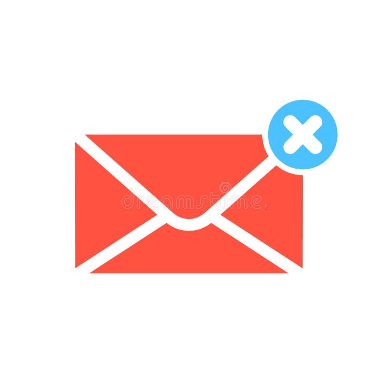 Notification Icon with Cancel Sign. Notification Icon and Close, Delete ...