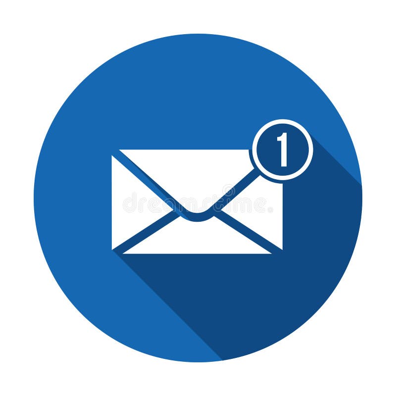 Notification Icon with Padlock Sign. Notification Icon and Security ...