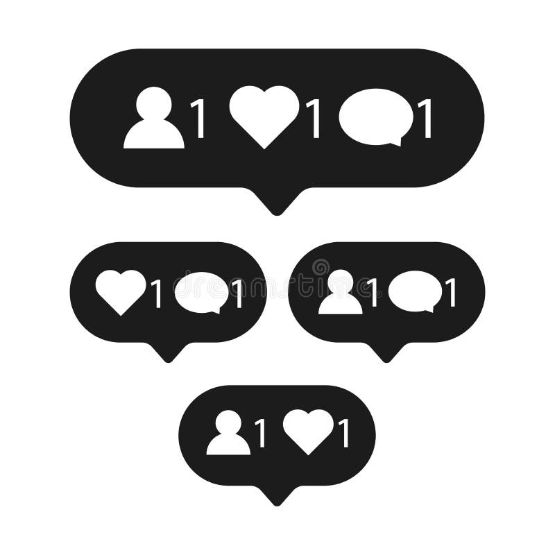 Notification Icon Vector for Design Element Stock Illustration ...