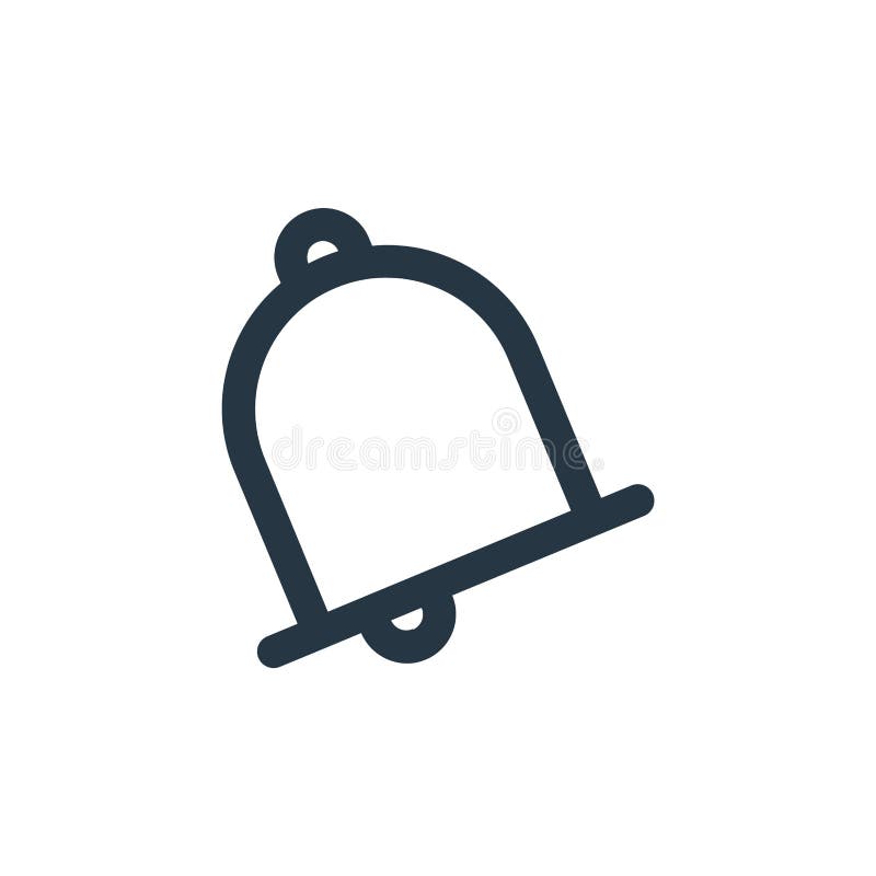Notification Icon Vector from Ecommerce Ui Concept. Thin Line ...