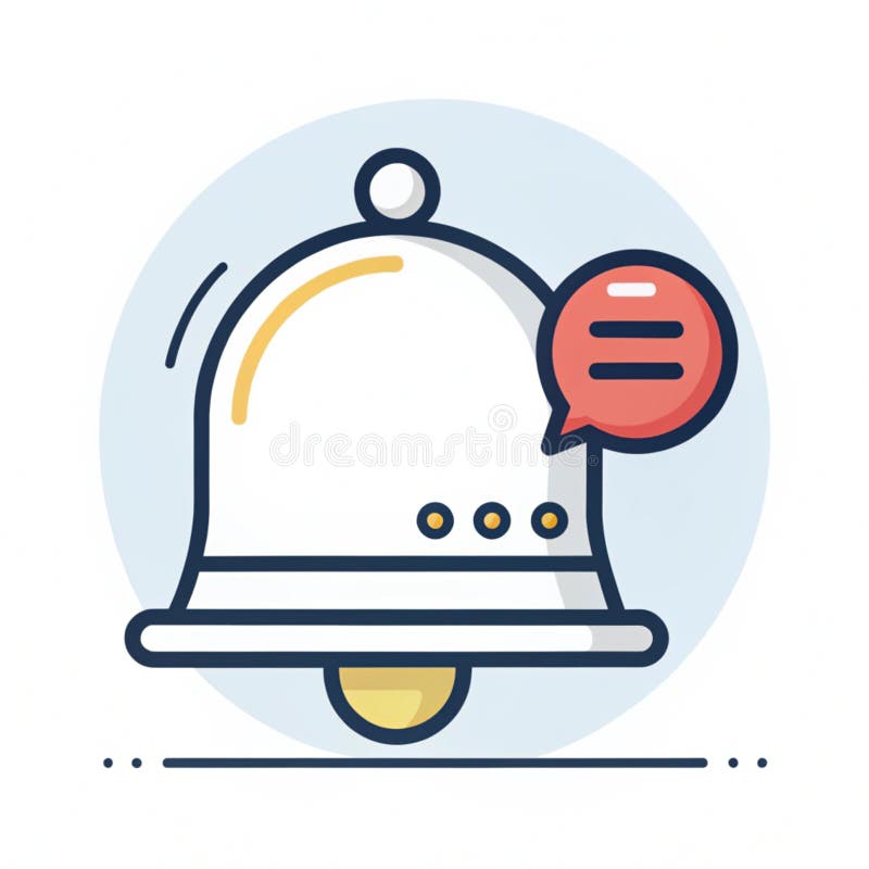Notification icon stock illustration. Illustration of organ - 357646376