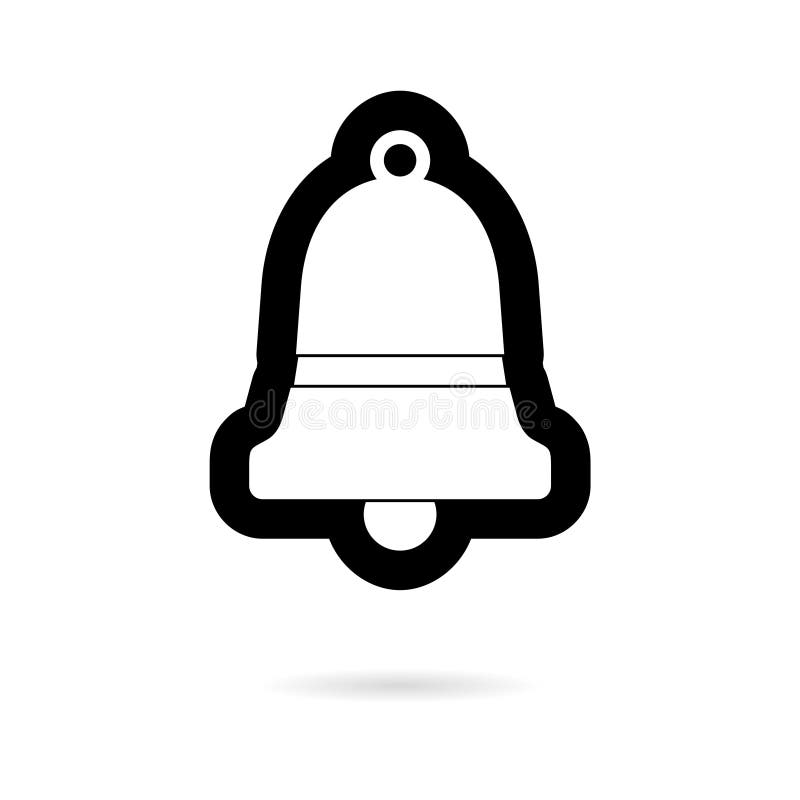 Notification line icon stock illustration. Illustration of notification ...