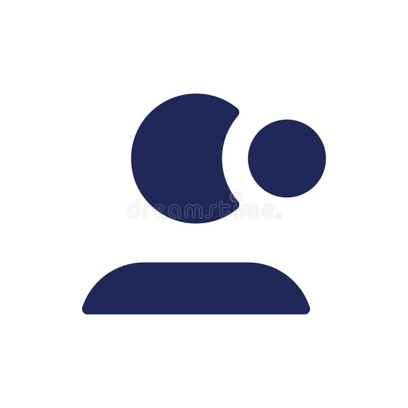 Notification from Personal Page Black Glyph Ui Icon Stock Vector ...