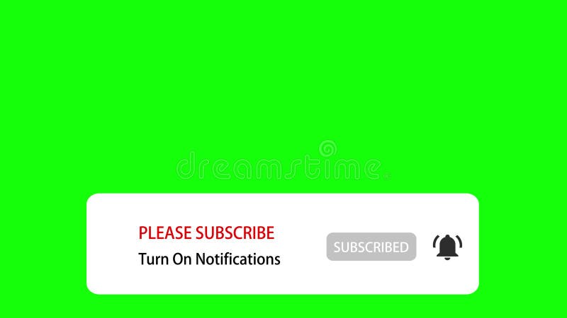 Notification: Please Subscribe and Turn on Notifications. Stock Video ...